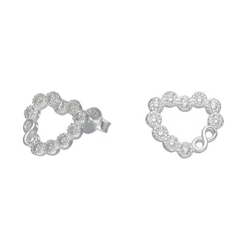 Aro Corazón Infinito Circones - Aros - Apegado Micro Circón - Productos ... Aro Corazón Infinito Circones - Aros - Apegado Micro Circón - Productos ...